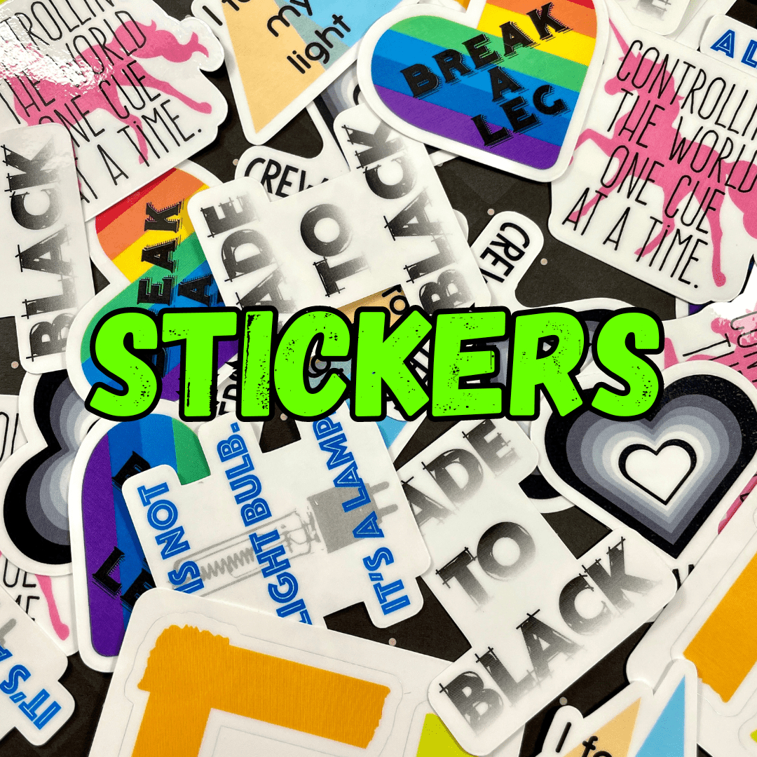 Theatre Stickers | Stage Managers and Tech Crew |Shop Now – Mighty With ...
