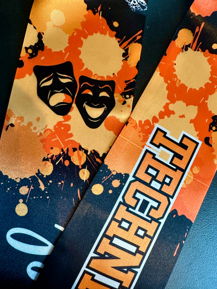 Theatre Graduation Stole - CLICK TO PERSONALIZE – Mighty With All Trades