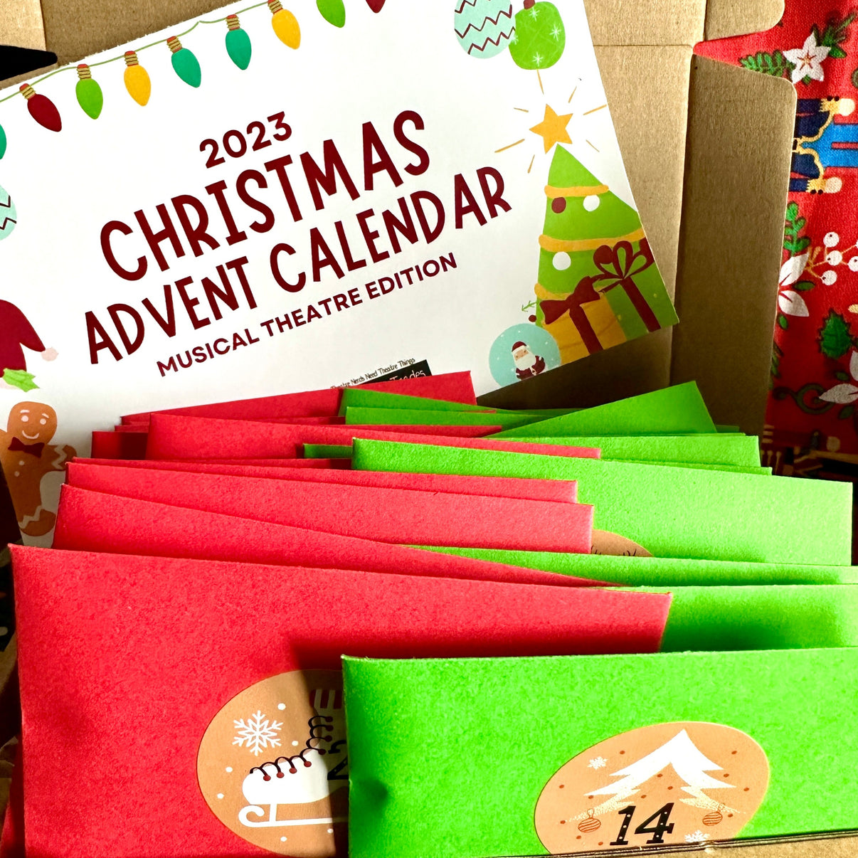 Buy Broadway Advent Calendar Now - Ships November 1st. – Mighty With ...