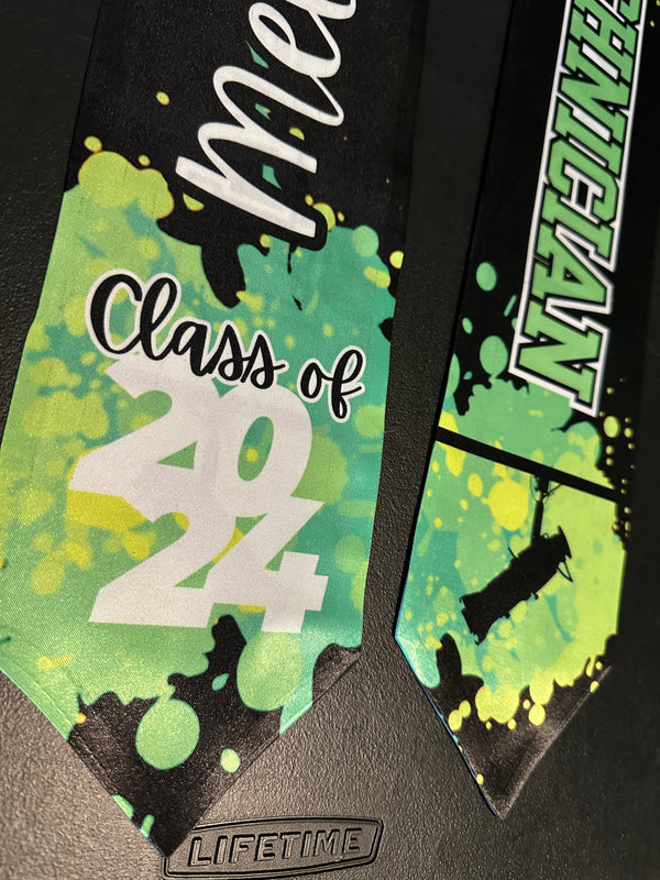 Theatre Graduation Stole - Personalized – Mighty With All Trades